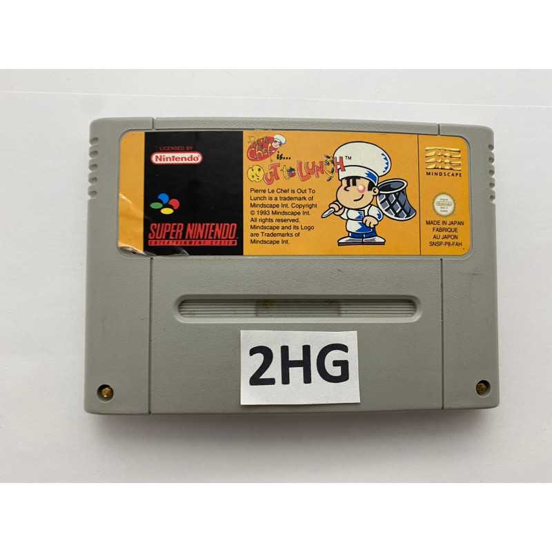 Pierre le Chef is Cut to Lunch (losse cassette, snes)