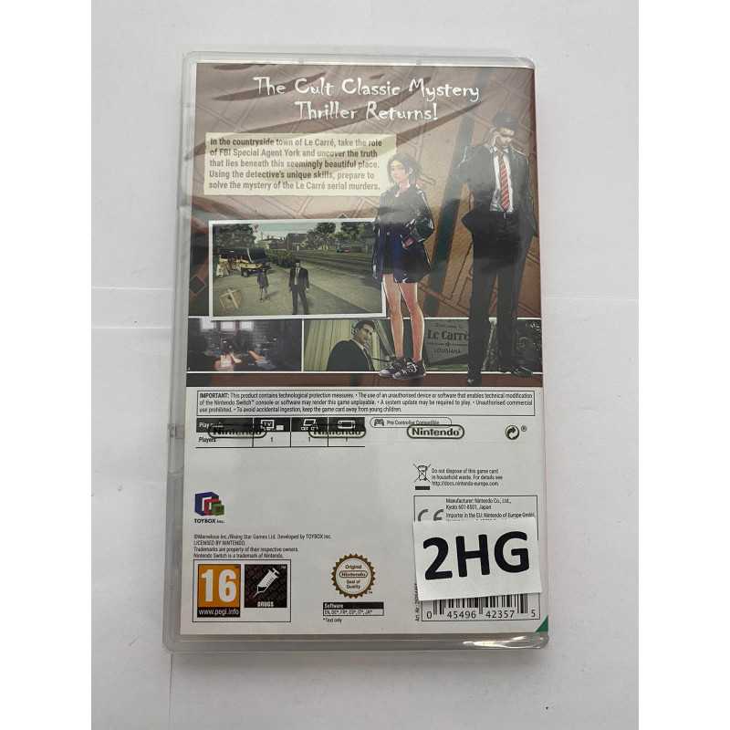 Deadly Premonition 2: A Blessing in Disguise (new) - Switch Switch Game ...