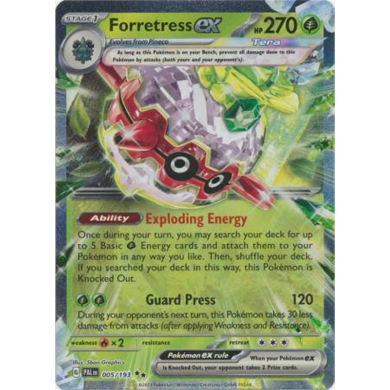 PAL 005 - Forretress ex Paldea Evolved kopen 2HG