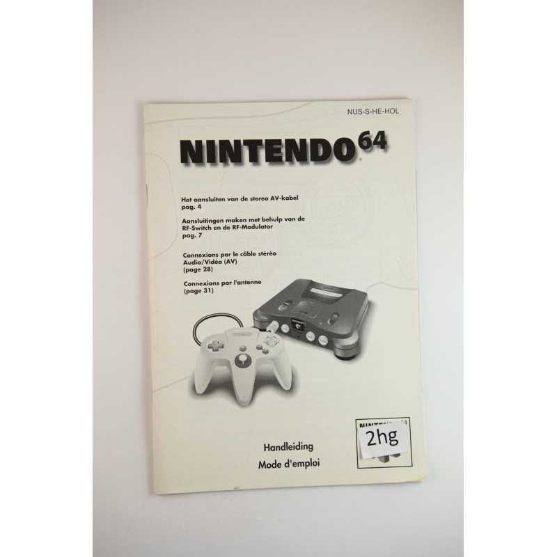 N64 Handleiding Nintendo 64 Manuals Nintendo 64