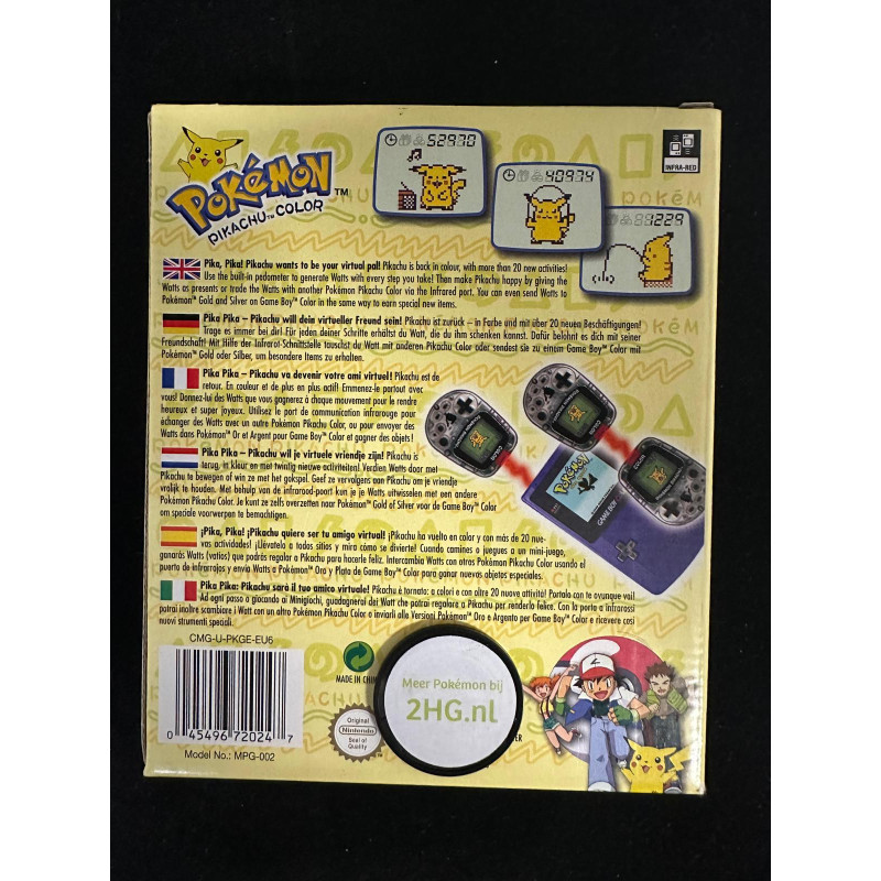 Pokémon Pikachu color