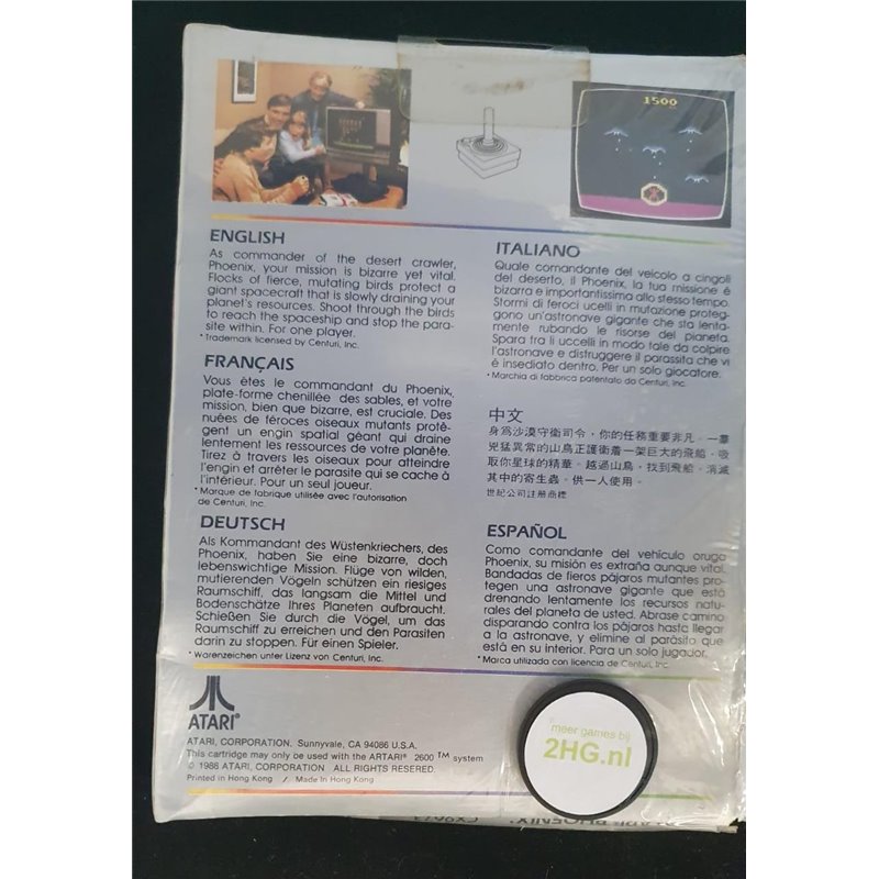 Phoenix - Atari 2600 (NEW) Kopen 2HG winkel