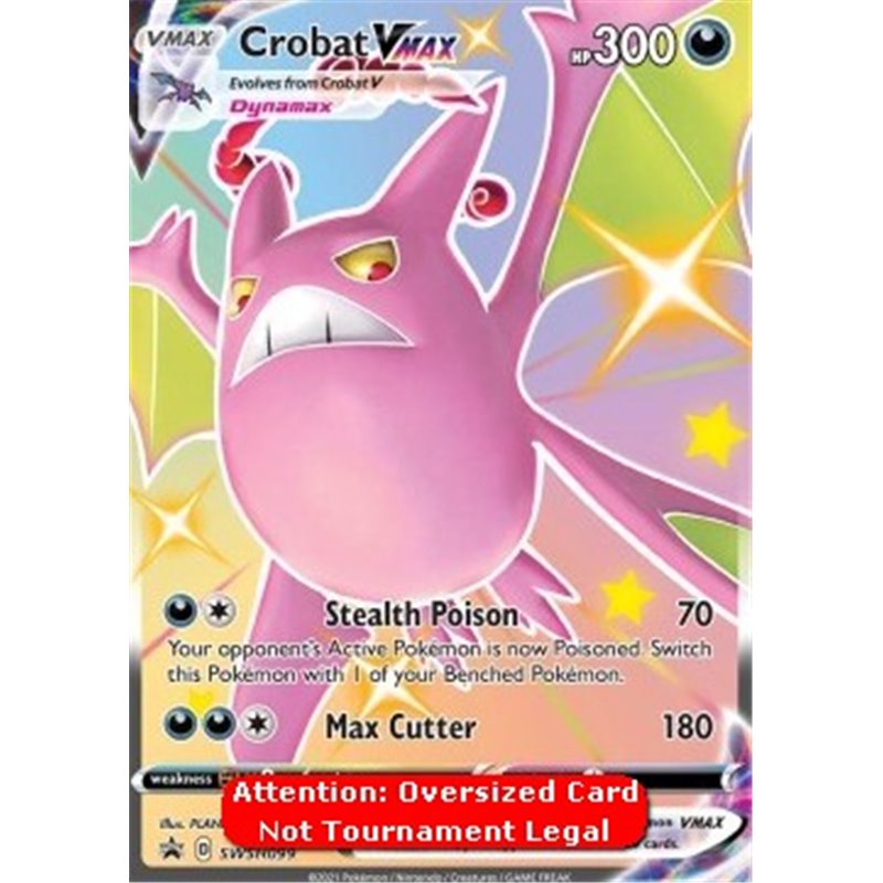 SWSH 099 - Crobat VMAX - Jumbo Kaart